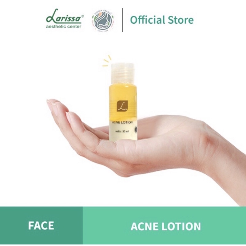 Jual Larissa Acne lotion original Ready best seller ampuh kempesin ...