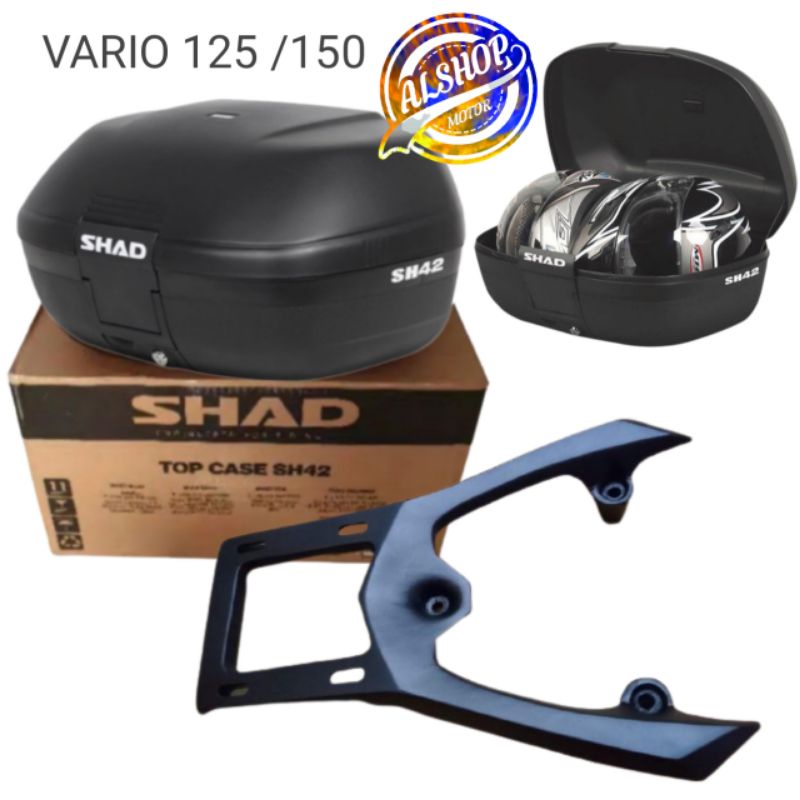 Jual PAKETAN BOX SHAD SH42 SH42 DAN BREKET BOX VARIO 125 VARIO 150 FI ...