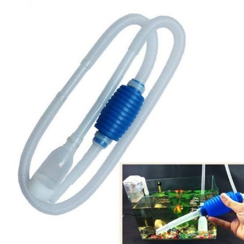 Jual pompa siphon aquarium sifon manual cleaner murah | Shopee Indonesia