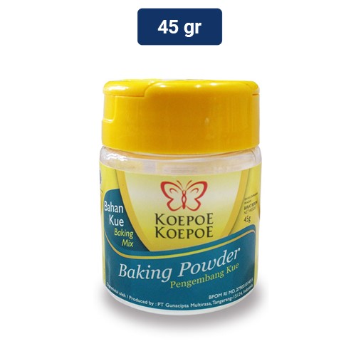 Koepoe Koepoe Baking Powder 45 gr | Shopee Indonesia