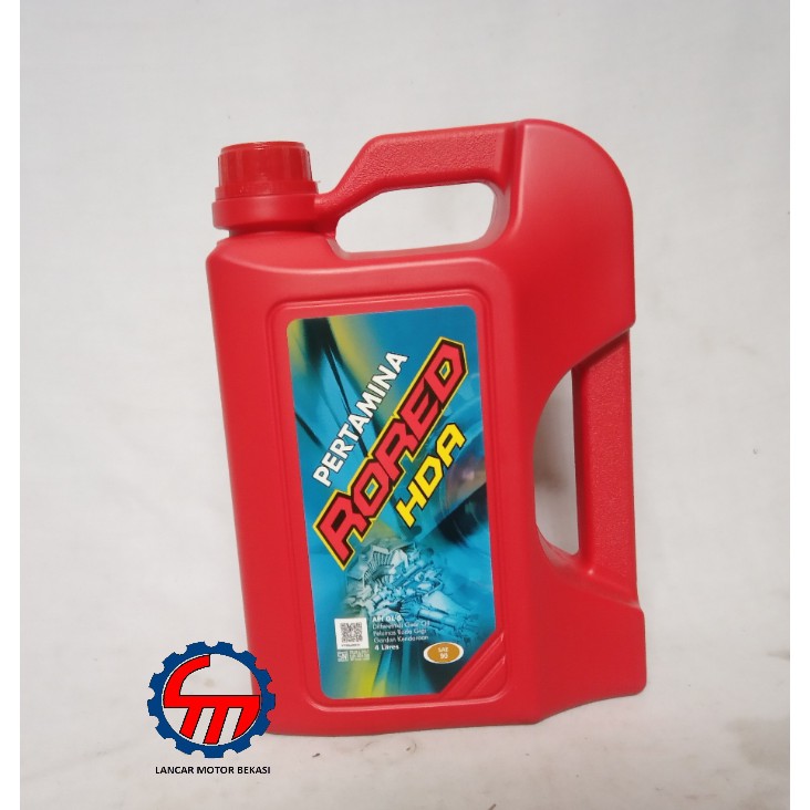 Jual Oli Pertamina Rored HDA SAE 90 4 Liter Asli Original Indonesia ...