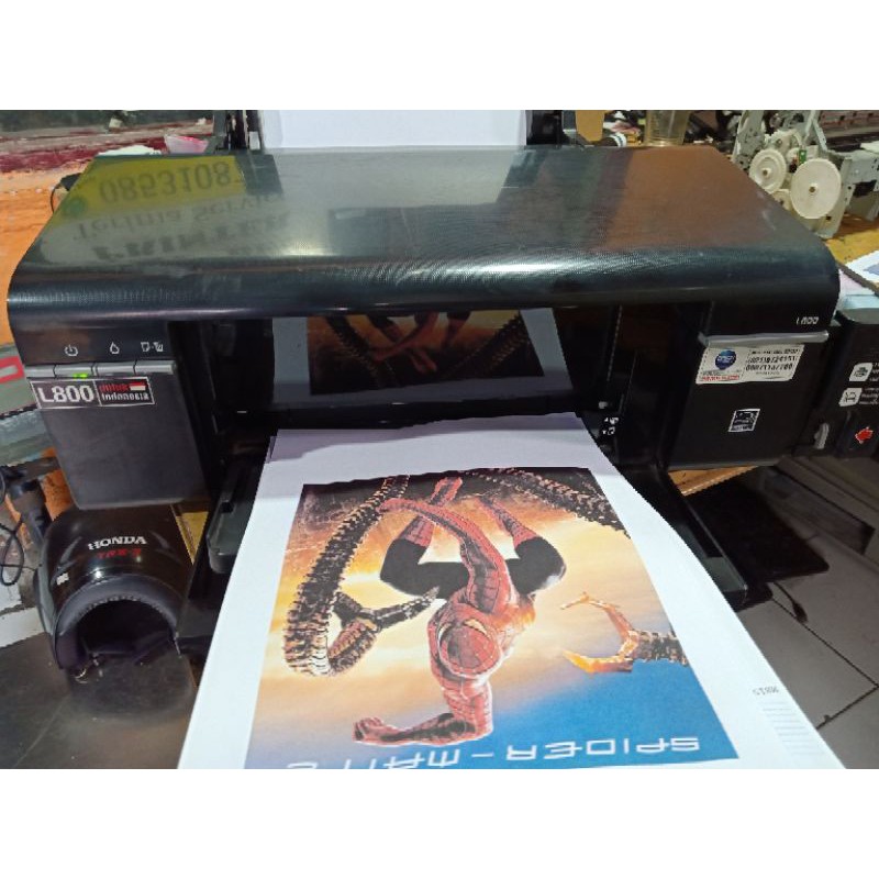 Jual Printer Epson L800 Nozle Full 6 Warna Head Bagus | Shopee Indonesia