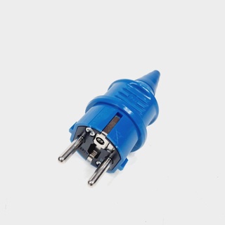 Jual Stecker Plug 16A, 2P, 230V, IP 4A Schuko Blue ( 10838 ) MENNEKES ...
