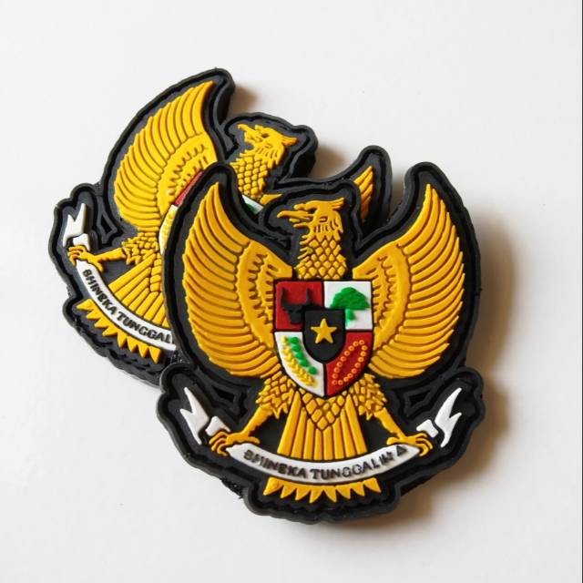 Jual patch rubber GARUDA INDONESIA/tempelan karet emblem velcro ...