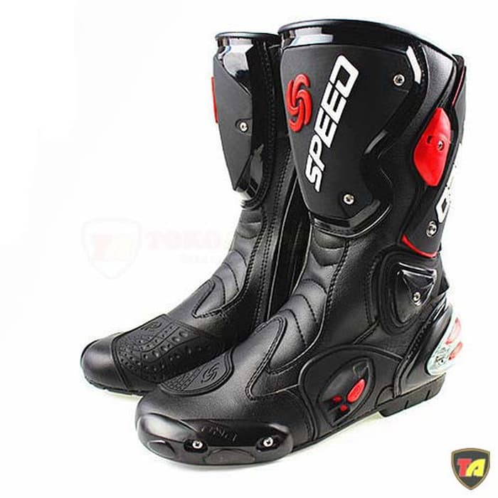 Jual Sepatu Touring Motor Speed / Sepatu Motor Speed / Speed Full ...