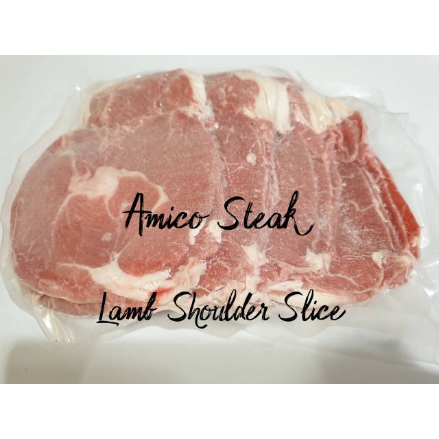 Jual LAMB SHOULDER SLICE SHABU (500g) | Shopee Indonesia