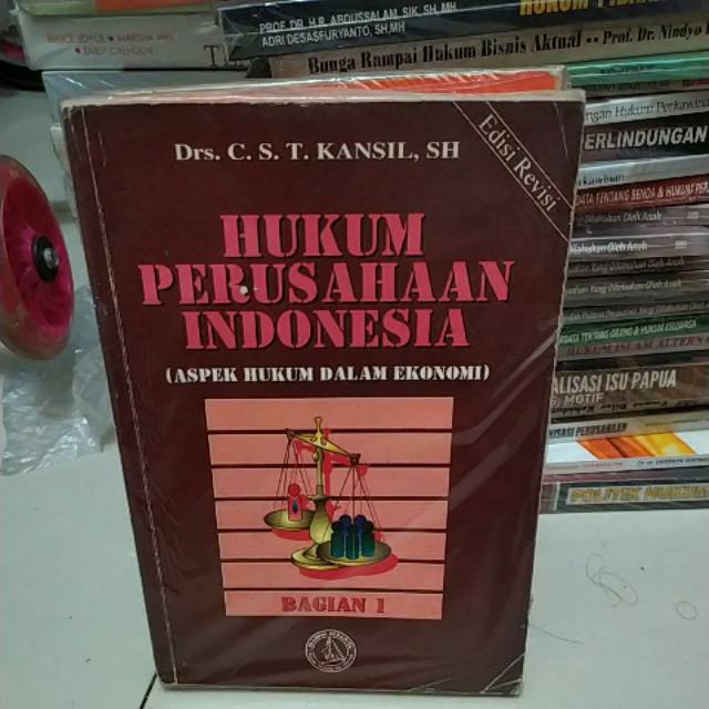 Jual HUKUM PERUSAHAAN INDONESIA ( ASPEK HUKUM DALAM EKONOMI) | Shopee Indonesia