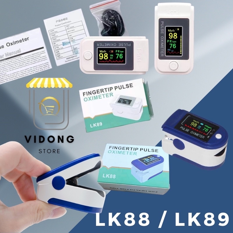 Jual Fingertrip Pulse Oximeter Oxymeter LK88 LK89 / Pengukur Kadar ...