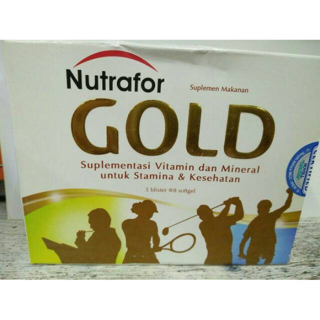 Jual Nutrafor gold multivitamin 40tahun keatas Indonesia|Shopee Indonesia
