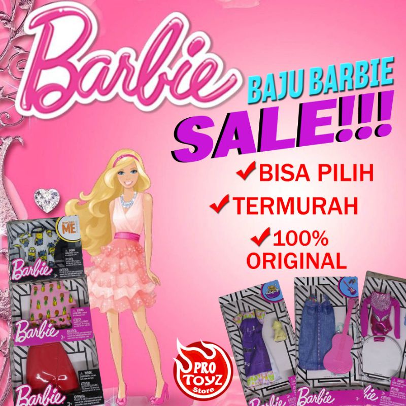 Jual Baju BARBIE SALE, 100% Original & Murah | Shopee Indonesia