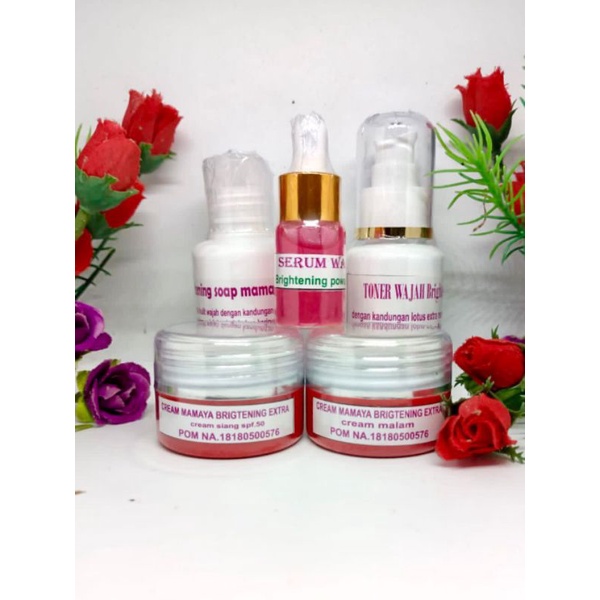 Jual PAKET BRIGTENING EXTRA MAMAYA | Shopee Indonesia