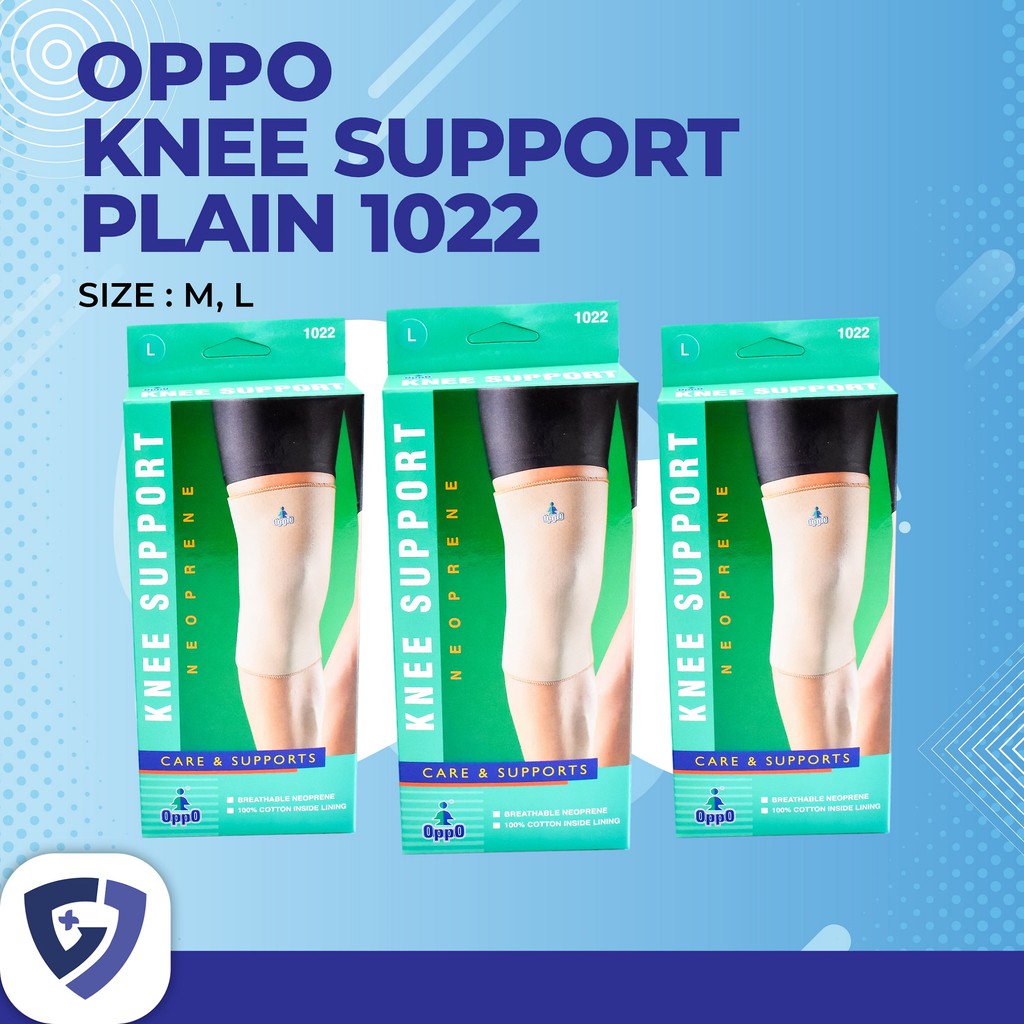 Jual OPPO Knee Support Plain 1022 UKURAN MEDIUM/ / LARGE | Shopee Indonesia