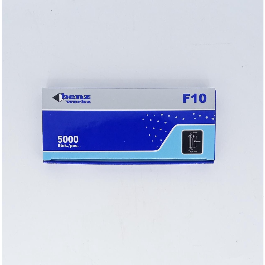 Jual BENZ F10 Isi Mesin Staples Paku Tembak Lurus Mata Gun Nailer F 10 ...
