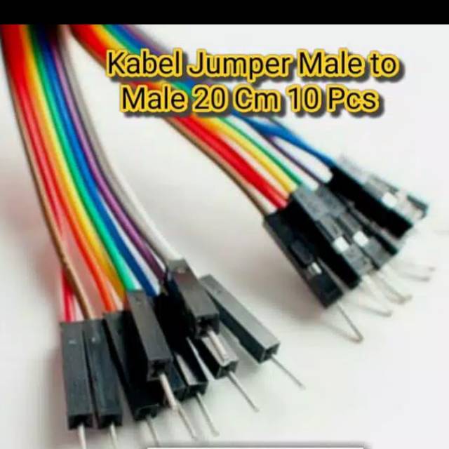 Jual Jumper kabel Arduino male to male 10 pin | Shopee Indonesia