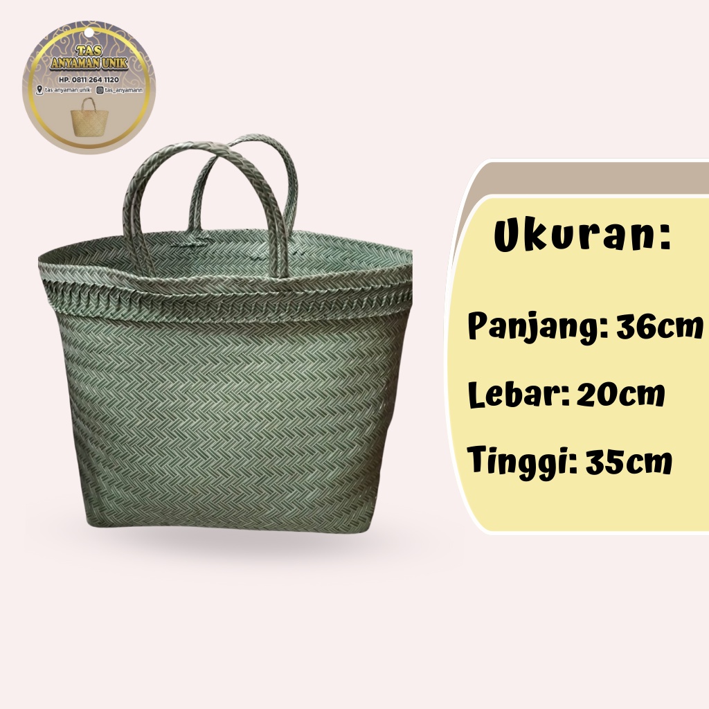 Jual Tas Lurik Magelangan Size XL Jumbo/ Tas Lurik Jumbo/ Tas Lurik ...
