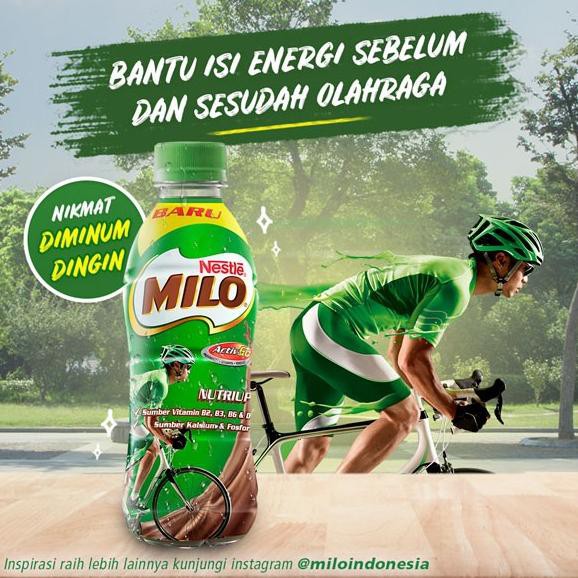 Jual Susu Milo Botol Pet Coklat ACTIVE GO UHT - 225 ml | Shopee Indonesia