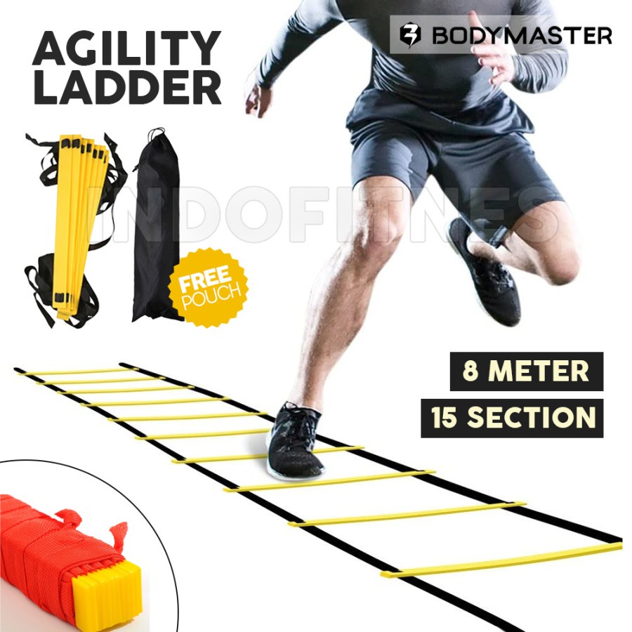 Jual Agility Ladder | Adjustable Speed Fitness Ladder | Tangga ...