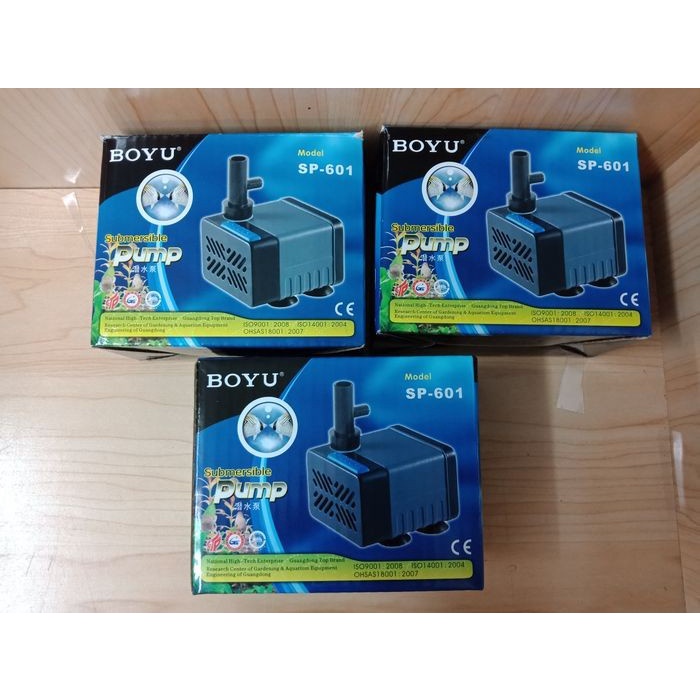 Jual Boyu submersible SP 601 SP-601 6W pompa air aquarium Merdeka Hardware | Shopee Indonesia