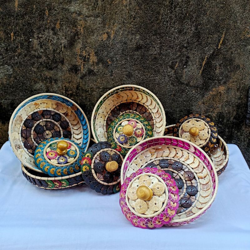 Jual Set Bokor Batok Kelapa Bulat Small / Bokor Banten / Bokor Pemuspan ...