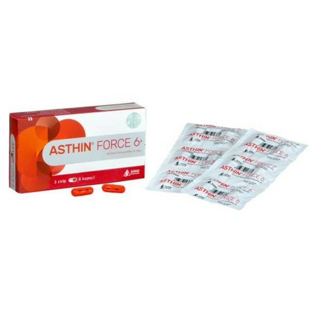 Jual ASTHIN FORCE 6 MG CAP 20`S BESAR(SOHO) | Shopee Indonesia