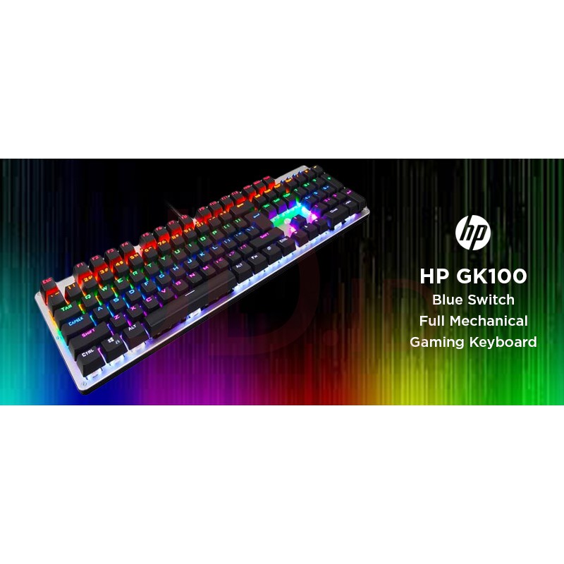 HP GK100 Mechanical Gaming Keyboard | Shopee Indonesia