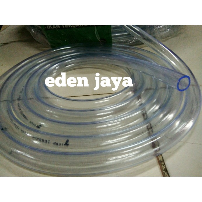 Jual SELANG AIR BENING TEBAL / SELANG TRANSPARAN 1/2" SUPER ELASTIS (PER METER) 1/2" = 13mm ...