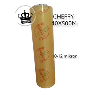 Jual CHEFFY WRAPPING ROLL 40 cm x 500 meter wrap PLASTIK KEMASAN ...