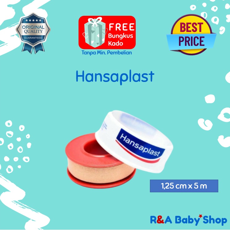 Jual Hansaplast Hansaplas Handsaplast Plester Plaster Roll Kain Luka ...