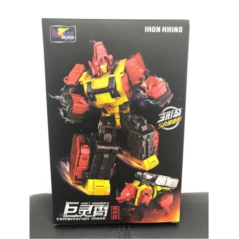 Jual Sky Soarer Iron Rhino Transformers KO POTP Rampage Predaking ...