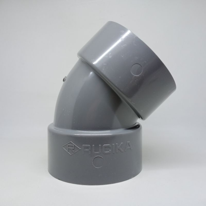 Jual Knee knie D Elbow 45 Derajat 3 Inch Rucika | Shopee Indonesia