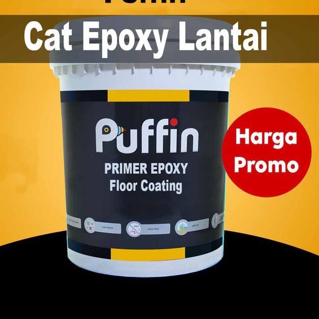 Cat dasar lantai primer epoxy PUFFIN PFC 191 isi 1kg set | Shopee Indonesia