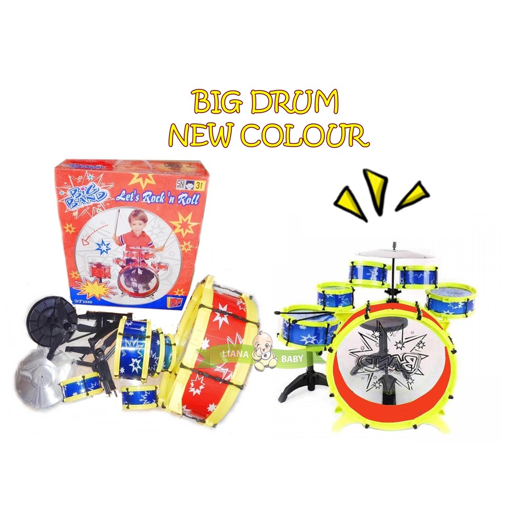 Jual BIG BAND DRUM SET ( DRUM ANAK ) | Shopee Indonesia