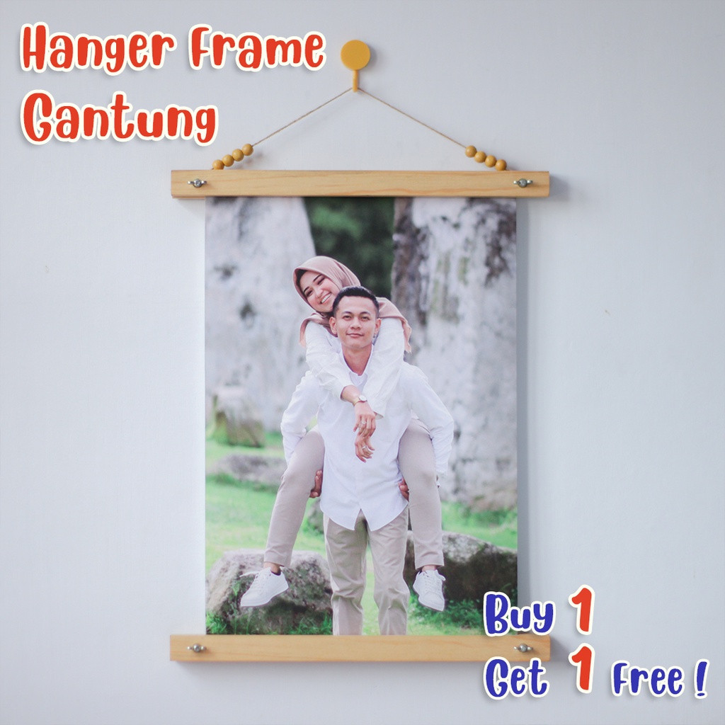 Jual CETAK FOTO ANTI MAINSTREAM !!! Hanger Frame Pigura Gantung Ukuran ...