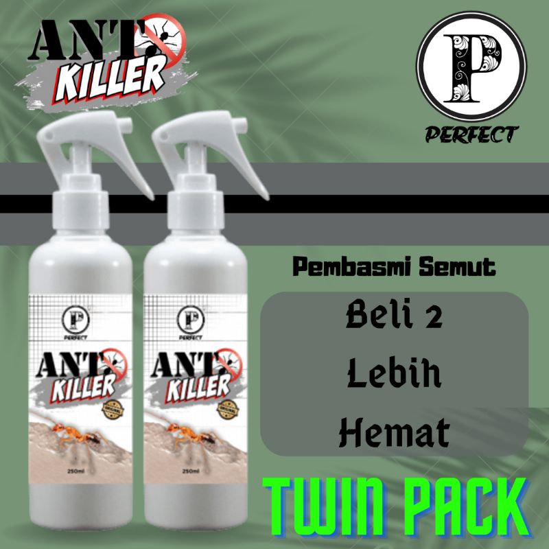 Jual Perfect Ant Killer Pembasmi Semut Spray Twin Pack 250ML Anti Semut ...