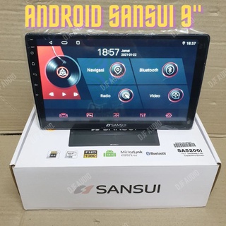 Jual Head Unit Android Sansui SA 5200i - 9 Inch - 2GB / 16GB - 9 inci ...