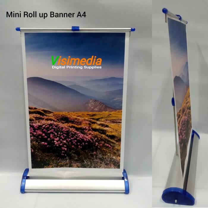 Jual Mini Roll Up Banner A4 | Roll Up Banner Mini | Roll Up Banner | Shopee Indonesia