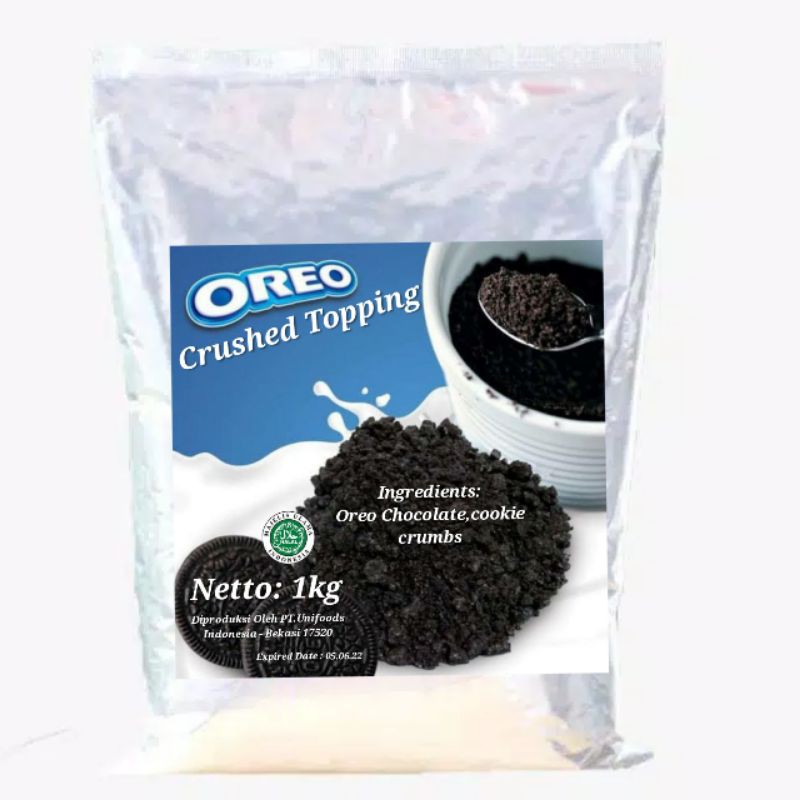 Jual Oreo Crushed Topping 1kg (oreo topping) | Shopee Indonesia