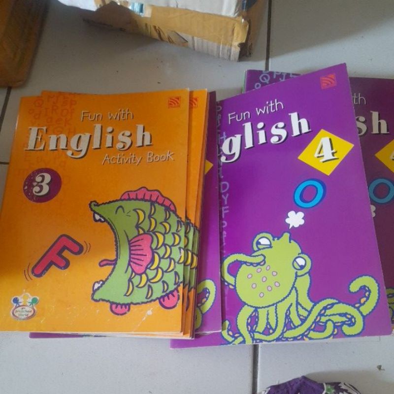 Jual Fun with english activity book. buku aktifitas bahasa inggris ...