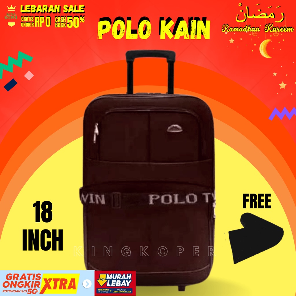 Jual Koper Polo 18 inch Polo - koper kain - koper bagasi - koper murah ... Jual Koper Polo 18 inch Polo - koper kain - koper bagasi - koper murah ...