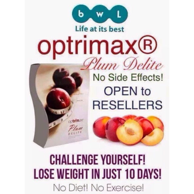 Jual OPTRIMAX BUAH PLUM DELITE 1 BOX isi 30-32pcs Indonesia|Shopee Indonesia