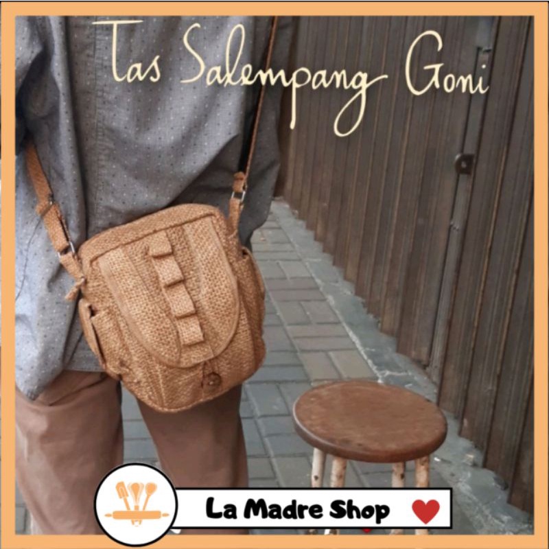 Jual TAS SELEMPANG GONI Tas Etnik Unik, Pria dan Wanita - ada Resliting ...