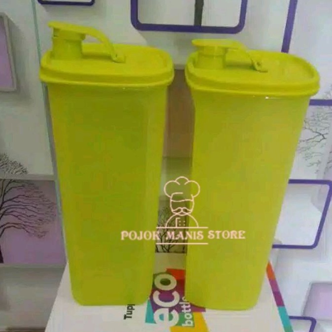 Jual Botol minum slimline tupperware 2 liter ijo lime (1 pcs) | Shopee ...