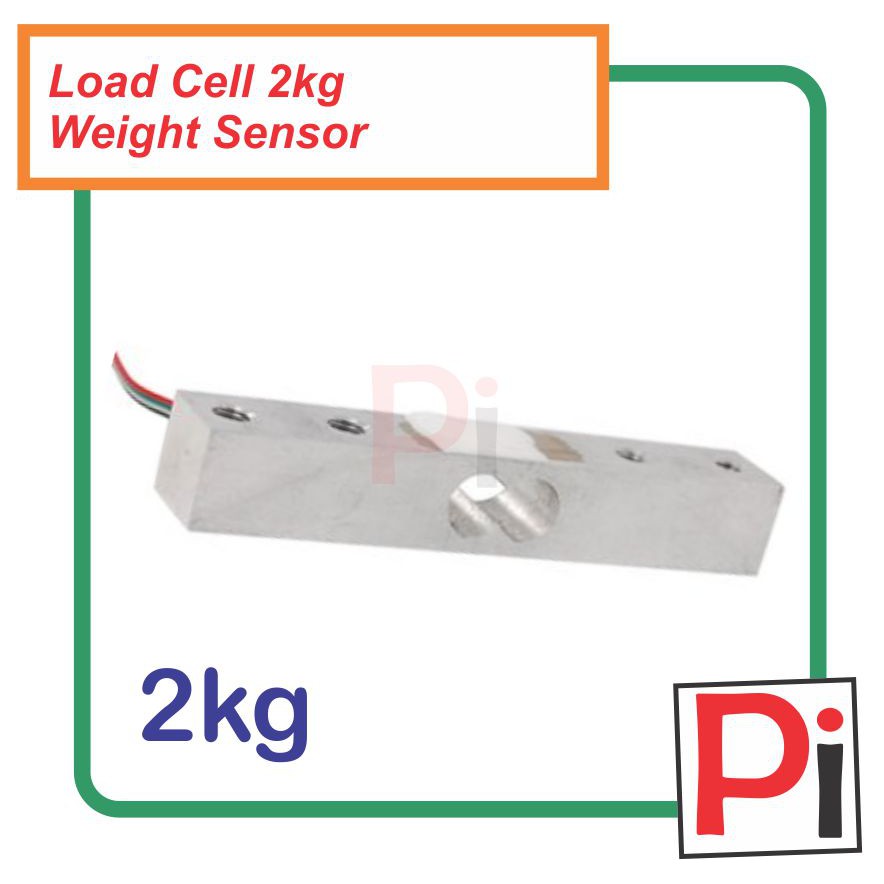 Jual Sensor berat Load Cell 2 kg / Loadcell 2kg Weight Sensor Strain ...
