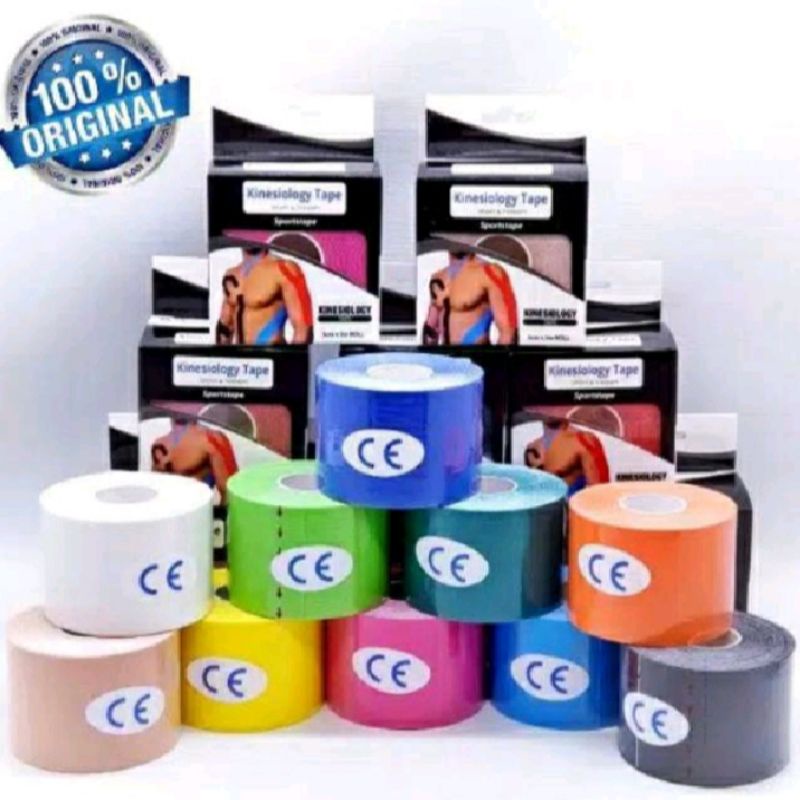 Jual Kinesio Tape, Kinesiology Taping 5cm x 5Meter | Shopee Indonesia