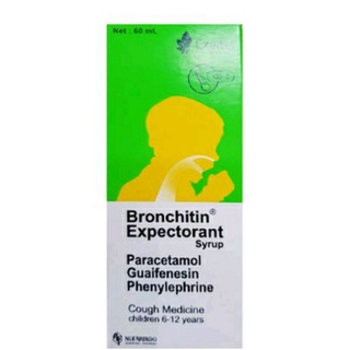 Jual Obat Batuk.pilek,BRONCHITIN SYR 60 ML/Harga per botol | Shopee ...