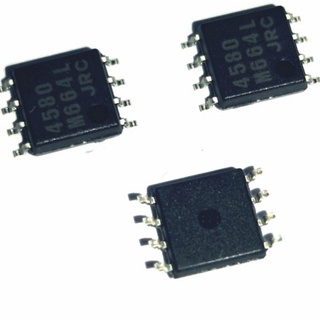 Jual JRC4580 SMD / JRC4580D / IC DUAL OP AMP LOW NOISE JRC 4580 SOP8 ...