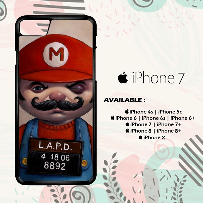 Jual Casing iPhone 7 Custom Hardcase HP Super Mario Bros LAPD L0441 ...