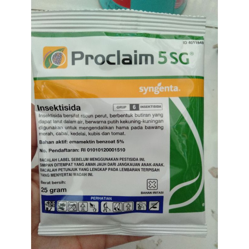 Jual Proclaim 5 SG - Insektisida - 25 gram Syngenta insektisida ...