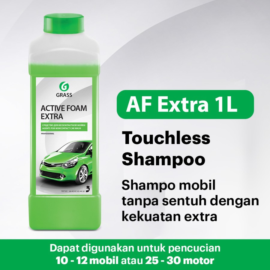 Jual GRASS ACTIVE FOAM EXTRA Touchless Shampoo 1 Liter | Shopee Indonesia