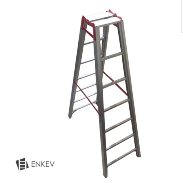 Jual Tangga Aluminium 2 meter Standard ENKEV Indonesia|Shopee Indonesia